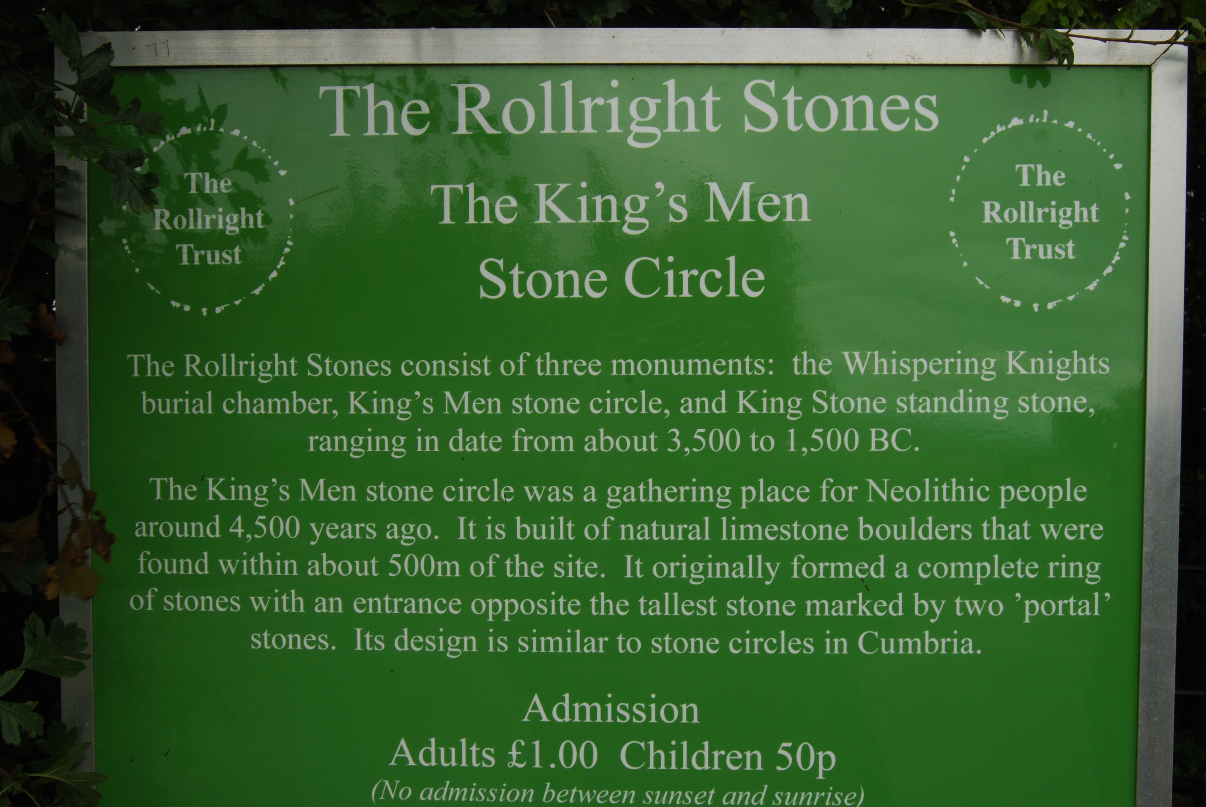 The Rollright Stones | The History Jar